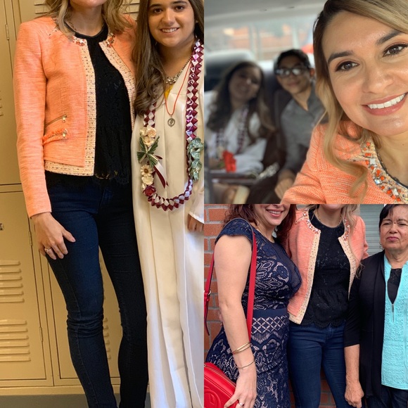 McGinn | Jackets & Coats | Mcginn Maria Beaded Collar Jacket Tweed ...